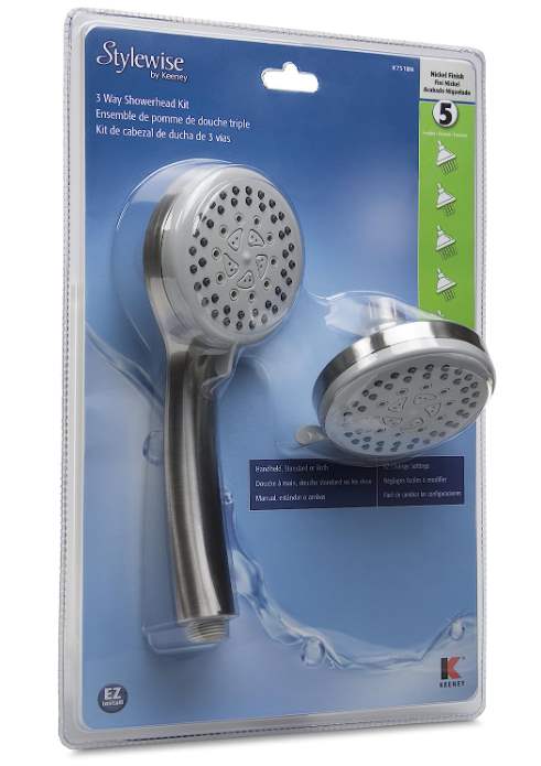 Plumb Pak K751BN Brushed Nickel Handheld Shower at Sutherlands