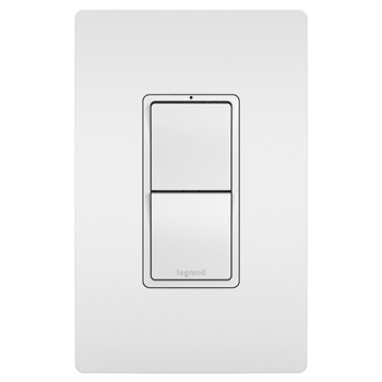 Legrand/Pass & Seymour RCD33WCC6 White Single Pole 3-Way Switch at ...