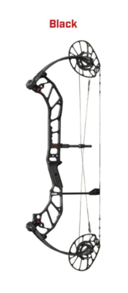 PSE 2233S2RBK2970 70-Lb Black RH PSE EVO XF 33 Compound Bow With S2 ...