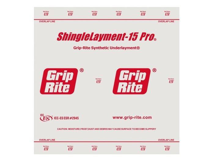 Grip-Rite® SL154250GRP 4-Foot x 250-Foot Shinglelayment-15 Pro at ...