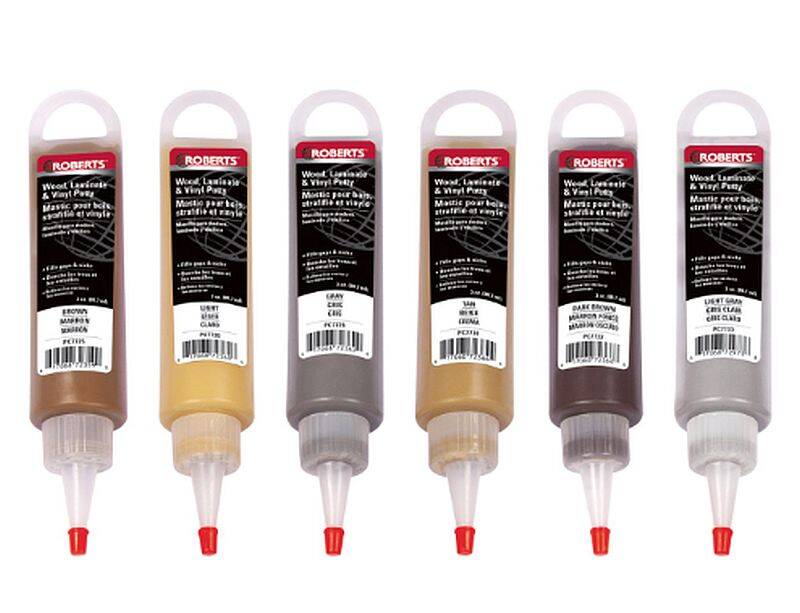 ROBERTS PC7733 3-Ounce Light Gray Wood Laminate And Vinyl Putty at ...