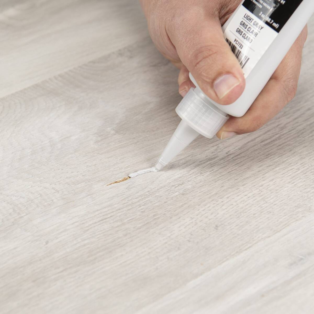 ROBERTS PC7733 3-Ounce Light Gray Wood Laminate And Vinyl Putty at ...