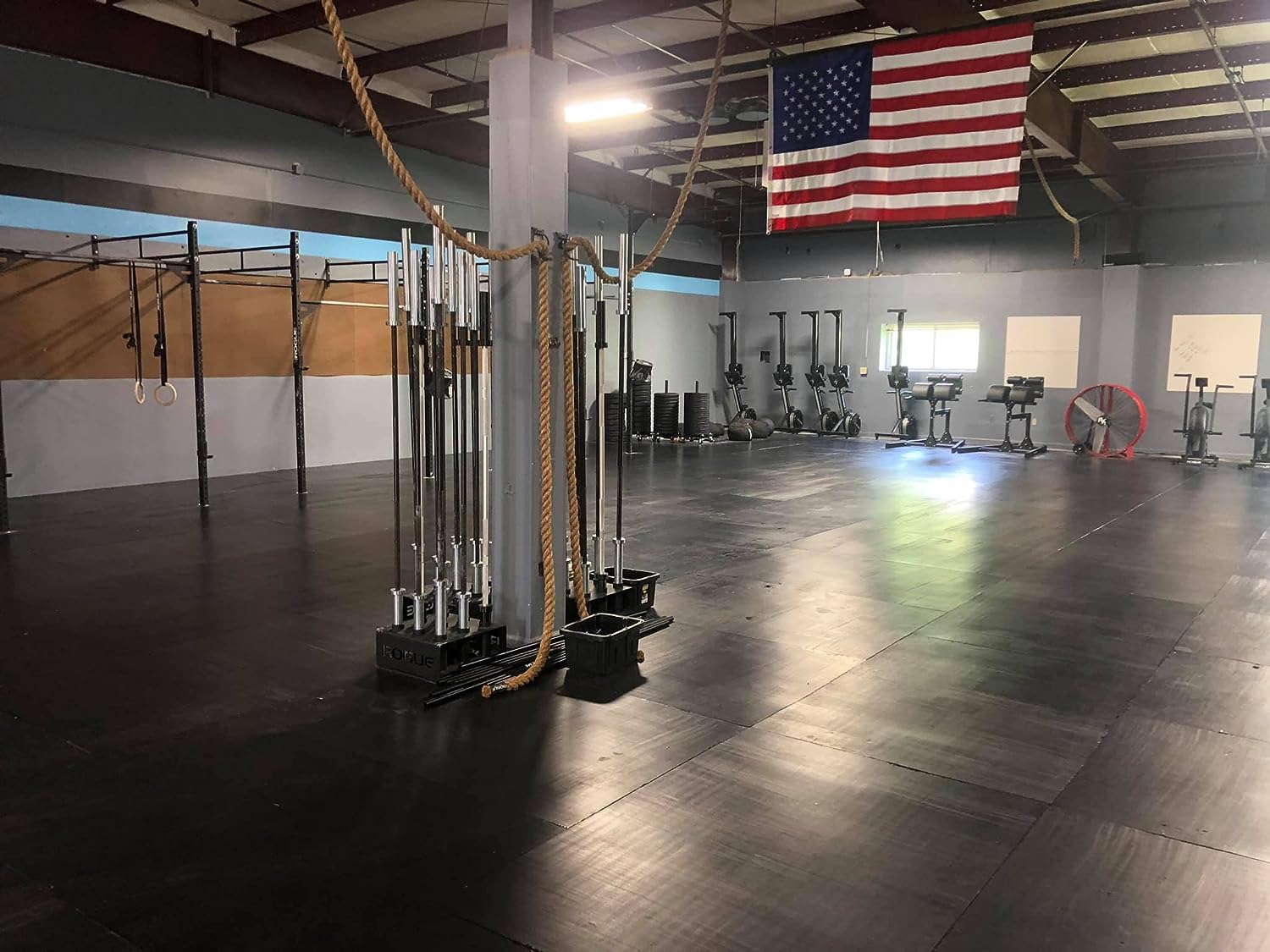 FLEXGARD RSM4872M-CV3/4 4 X 6-Foot X 3/4-Inch Black Rubber Stall Mat at ...