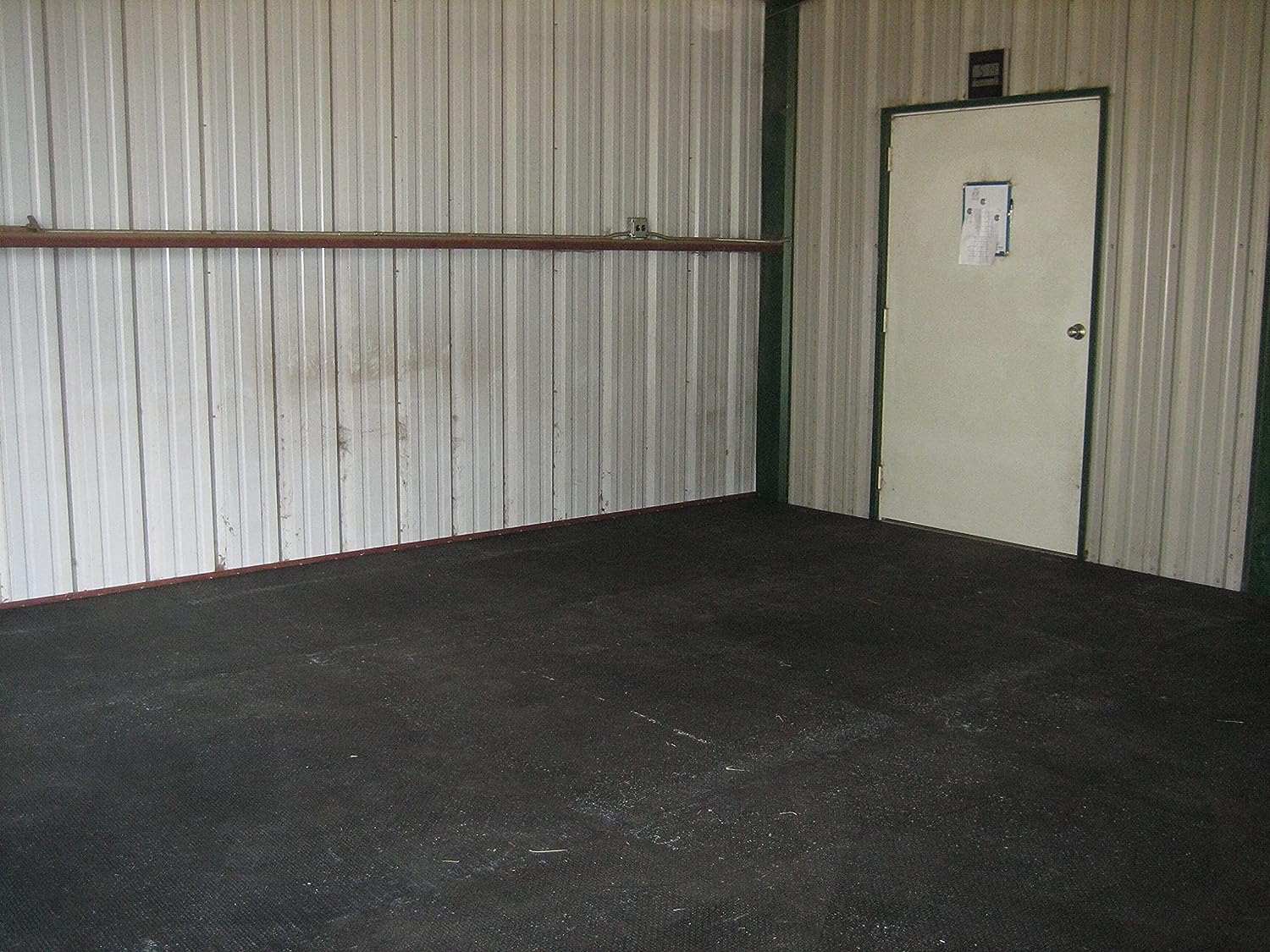 FLEXGARD RSM4872M-CV3/4 4 X 6-Foot X 3/4-Inch Black Rubber Stall Mat at ...