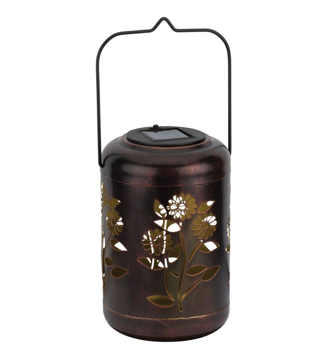Regal Art & Gift 13471 Flower Shadow Lantern - Gold at Sutherlands