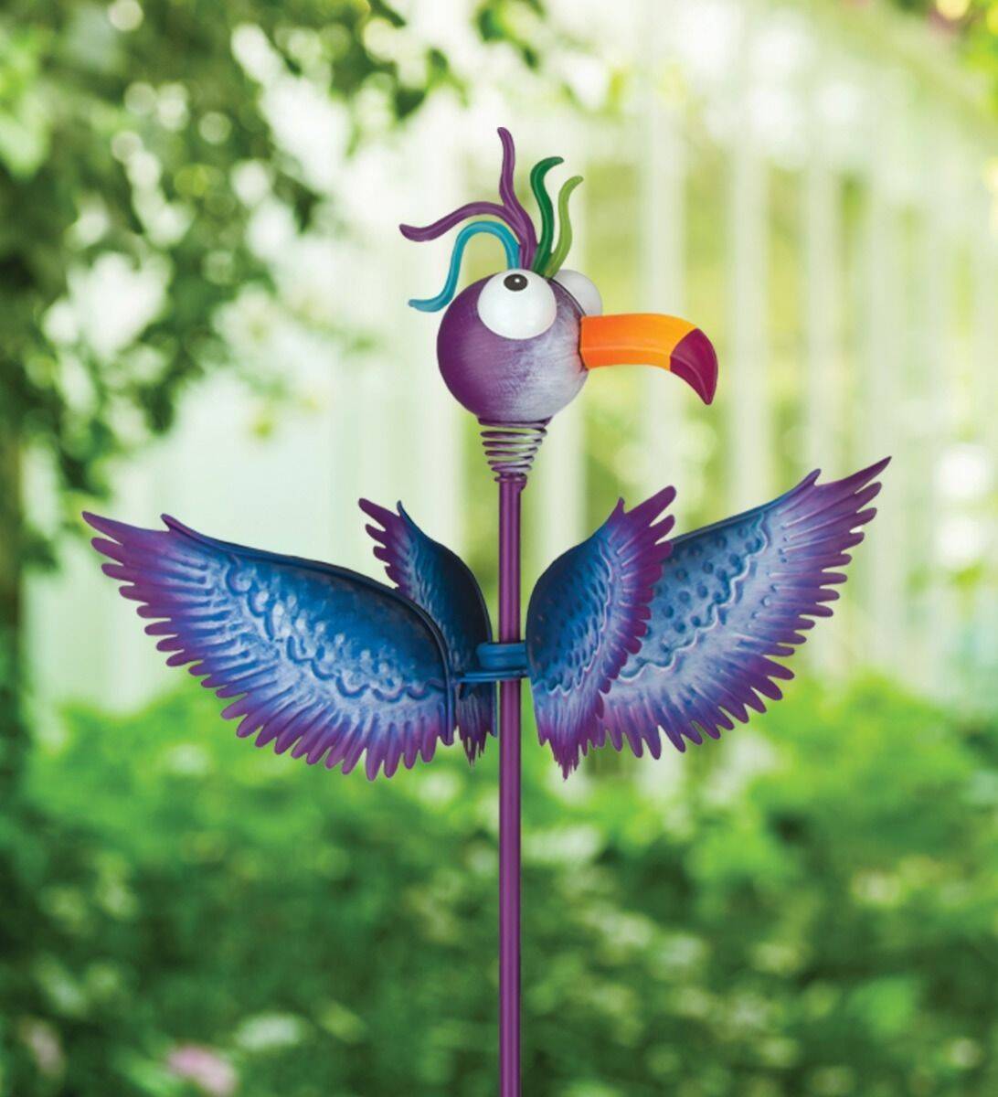 Regal Art & Gift 13503 Goofy Spinner Stake Crane at Sutherlands