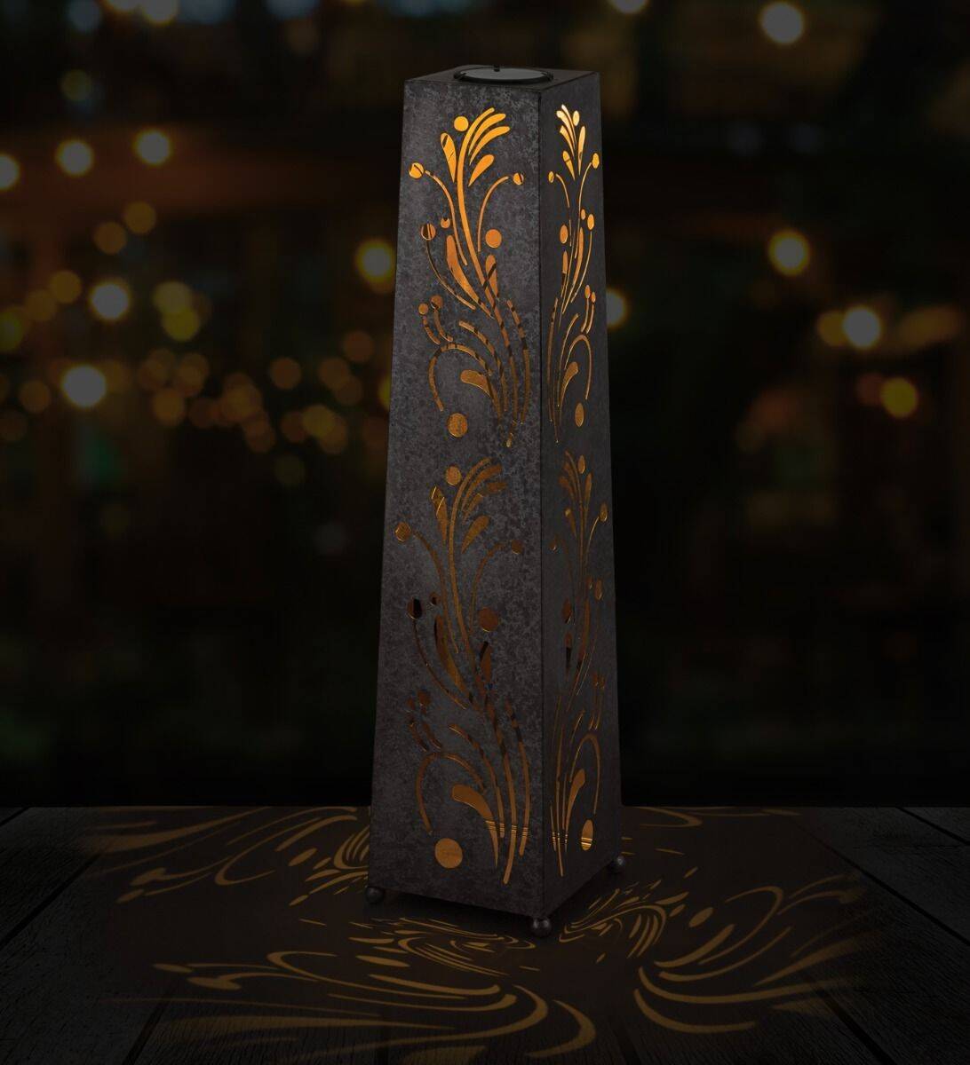 Regal Art & Gift 13550 36-Inch Patio Shadow Lantern Flower at Sutherlands