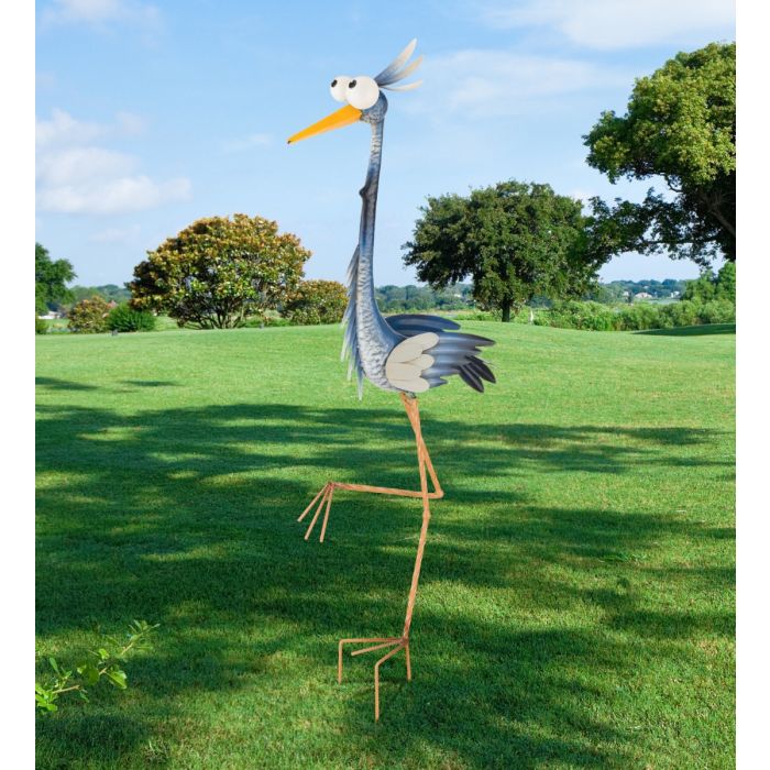 Regal Art & Gift 13340 Heron Goofy Bird Stake at Sutherlands