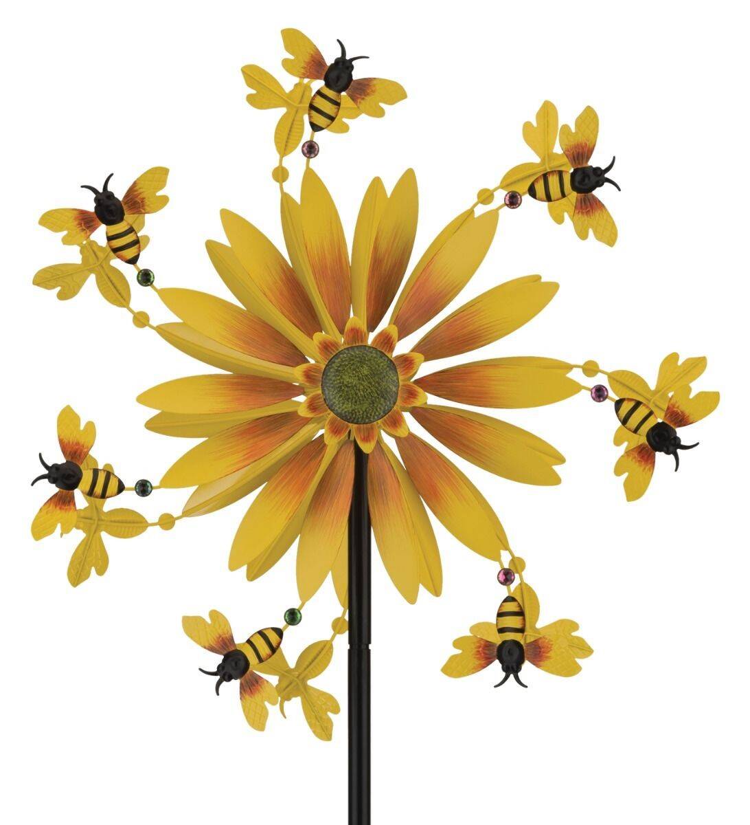 Regal Art & Gift 13772 26-Inch Bee Wind Spinner at Sutherlands