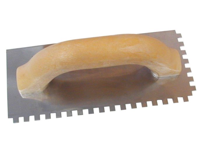 Richard 07413 9 X 4-Inch Square Notch Ceramic Trowel at Sutherlands