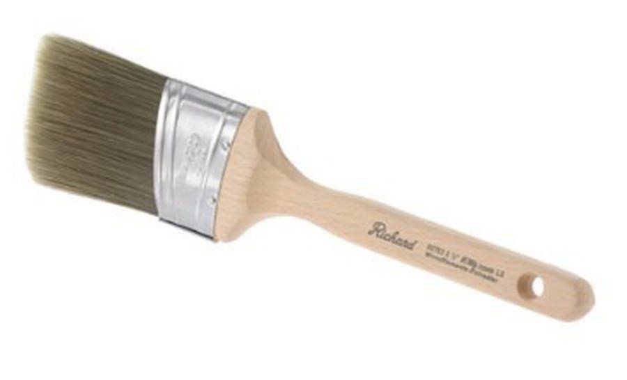 Richard 80764 3-Inch Optimum Ellipse Ls Angular Paint Brush #2939015 at ...