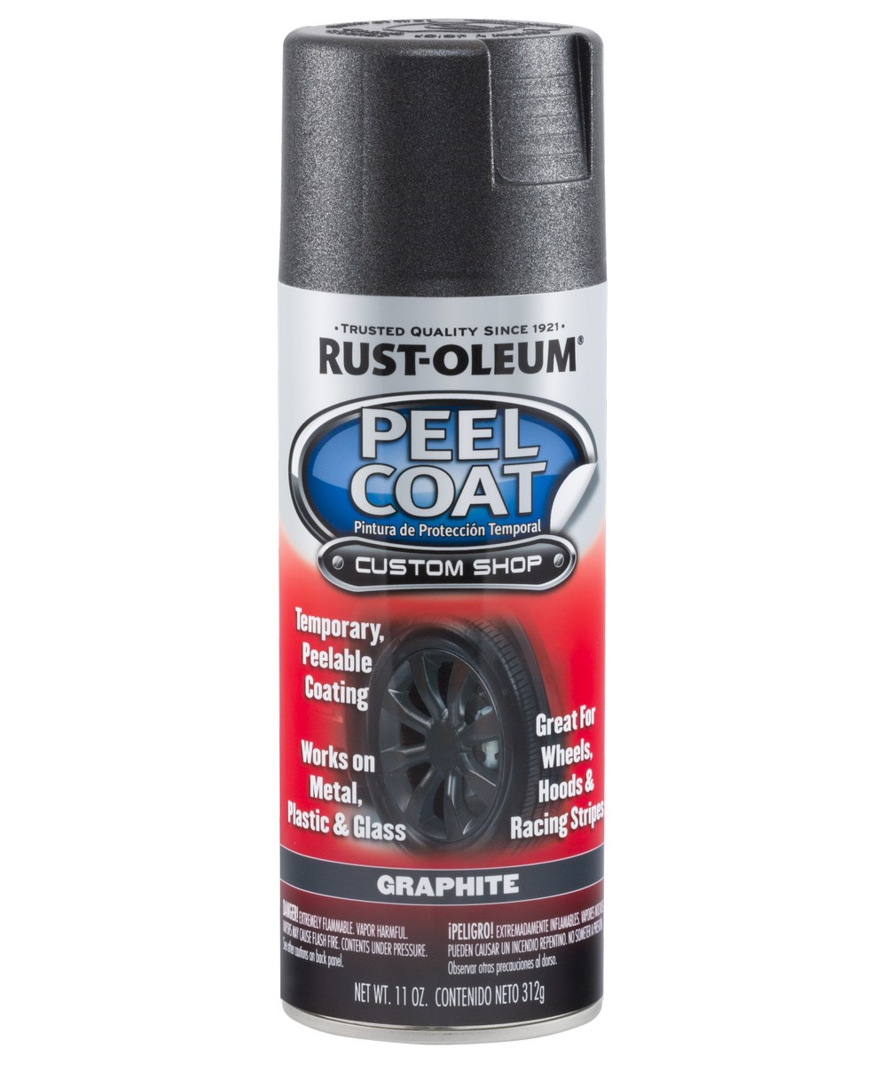 RUST-OLEUM® 284320 11-Ounce Graphite Peel Coat Spray Paint at Sutherlands