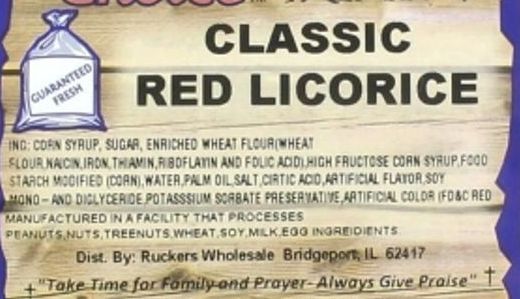 Rucker's Candy 1120 Family Choice 7-Ounce Classic Red Licorice at ...