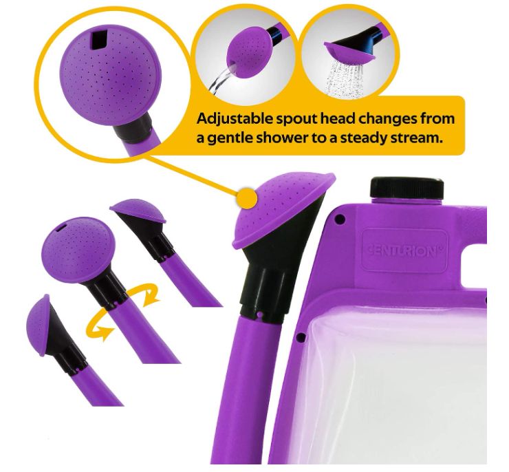 Centurion 1408 1-1/2-Gallon Lavender Plastic Foldable Water Can at ...