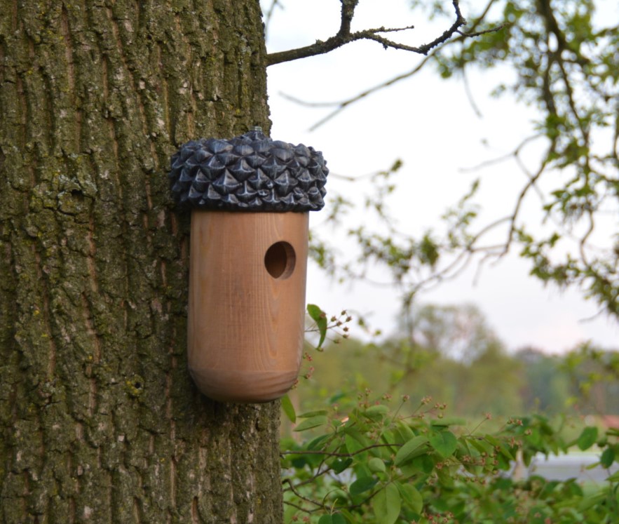 Esschert Design NK83 Acorn Wood Birdhouse at Sutherlands