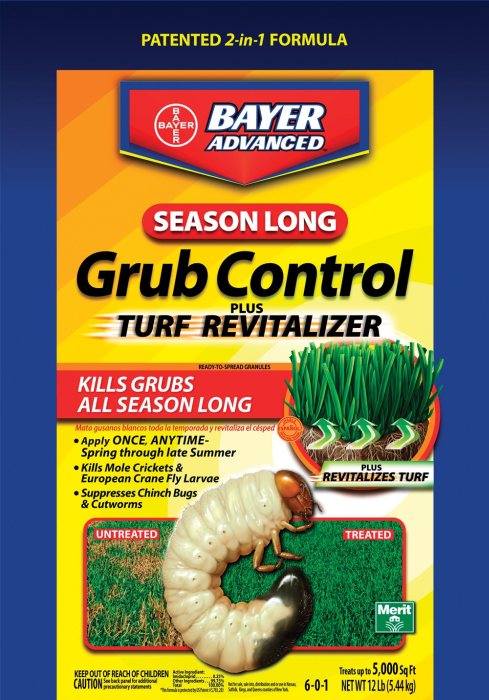 BioAdvanced 700710S 12-Pound Season Long Grub Control Plus Turf ...