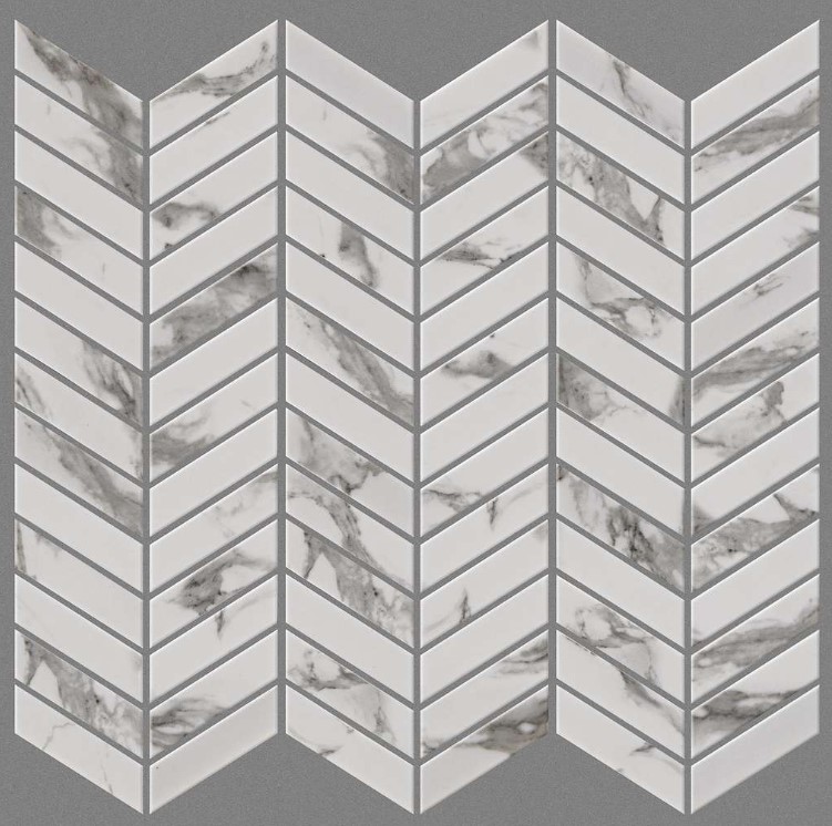 Shaw Floors® 267TS-00150 11-Inch x 12-Inch Gala Chevron Platinum Floor ...