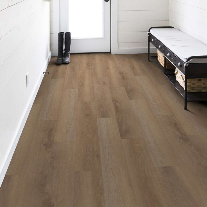 Shaw Floors® VV0465-02061 7-Inch x 48-Inch Cartwheel Oak CORETec Pro ...