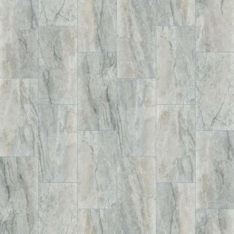 Shaw Floors® 248TS-520 12-Inch x 24-Inch Grey Utopia Ceramic Tile, 10 ...