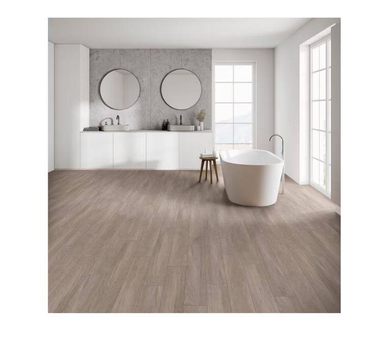 Shaw Floors® 1999V-5155 7 X 48-Inch Smartcore Pro Old Warf Walnut Gray ...