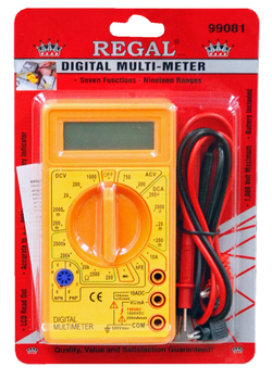 Regal 99081 Digital Multi-Meter at Sutherlands