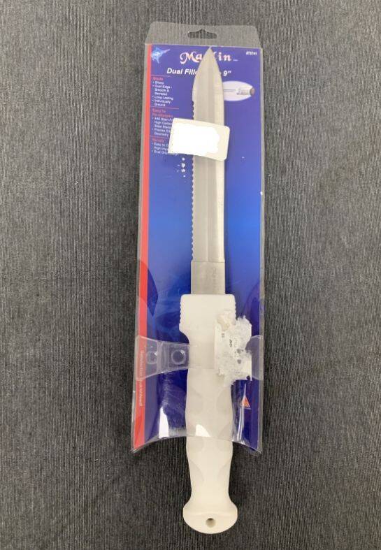 Marlin 75741 Marlin Pro, 9-Inch Dual Fillet Knife at Sutherlands