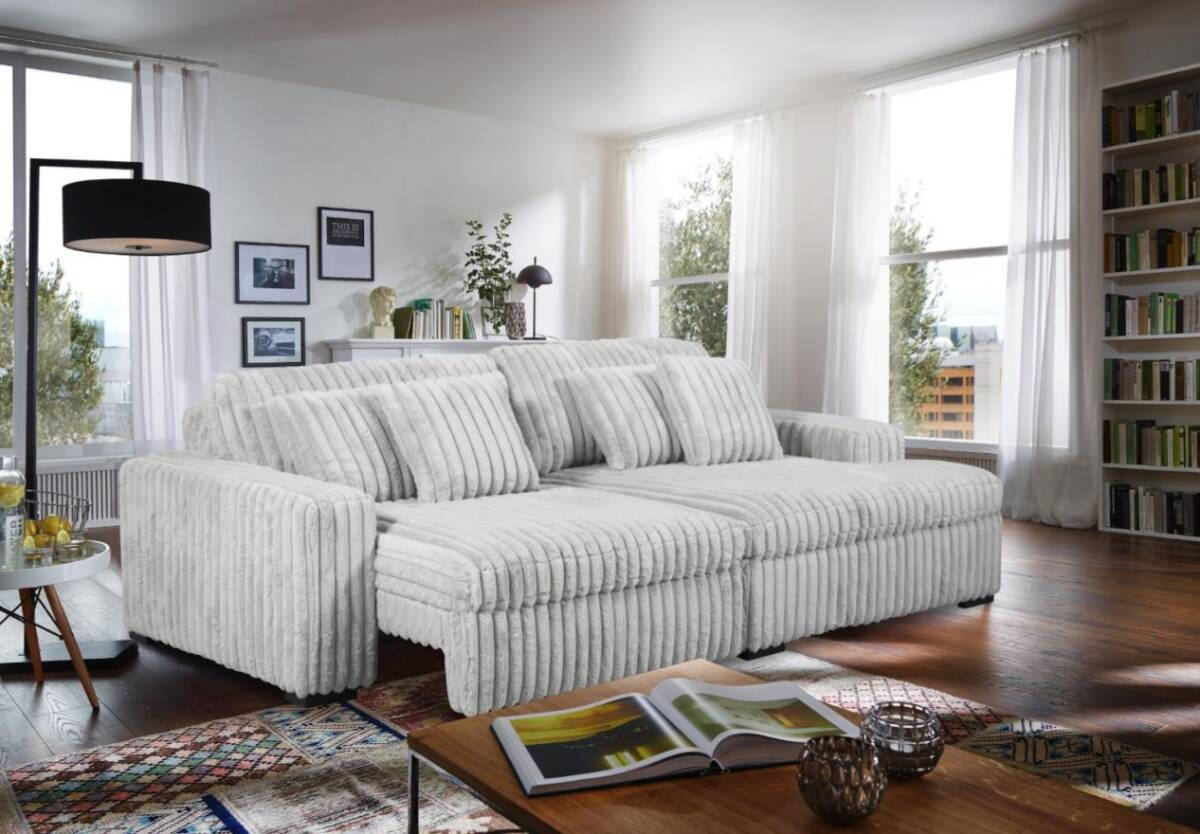 Sleep, Inc.™ 80386SCA99UN Fog Power Slide Chaise Sofa at Sutherlands
