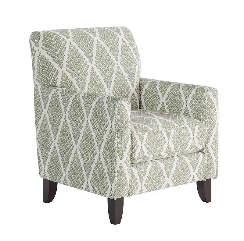 Fusion 552-7001CC Emmeline Moss Accent Chair at Sutherlands