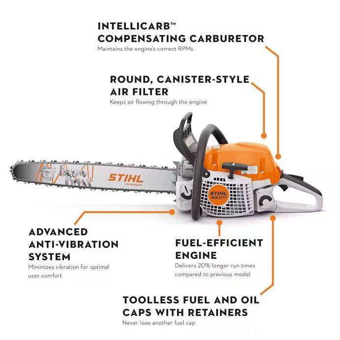 STIHL® MS 271 18 18-Inch 50.2-CC Farm Boss® Gas Chain Saw at Sutherlands