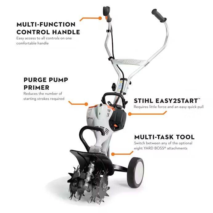 STIHL® MM 56 C-E SET Yard Boss® Mini Cultivator with Wheel Kit at ...