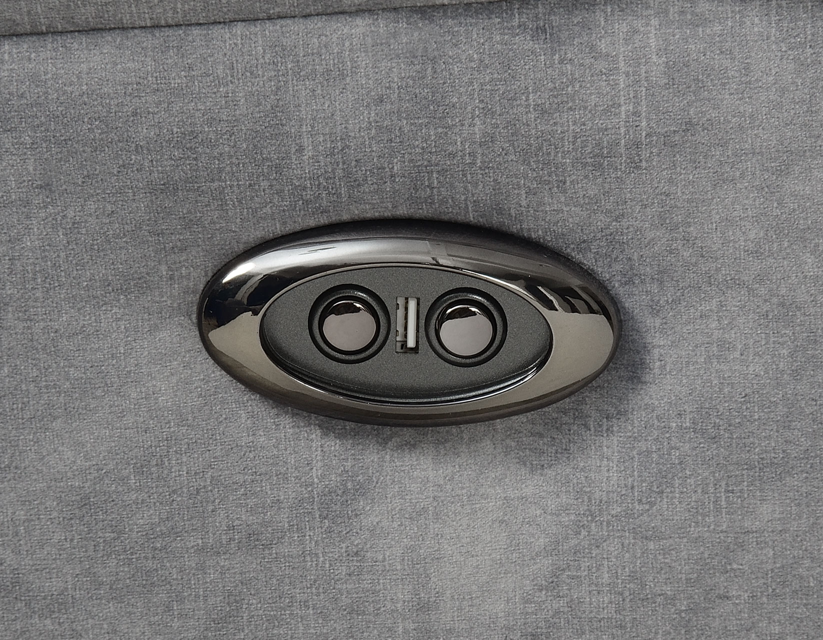 STEVE SILVER SO950R Simone Grey Power Recliner at Sutherlands