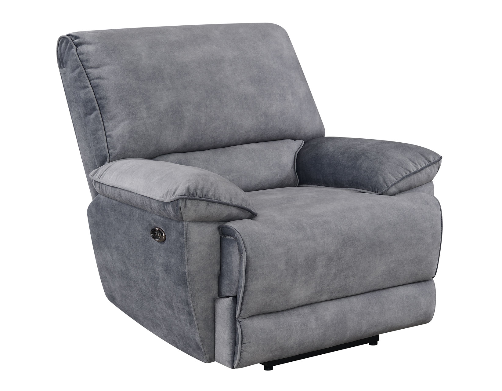 STEVE SILVER SO950R Simone Grey Power Recliner at Sutherlands