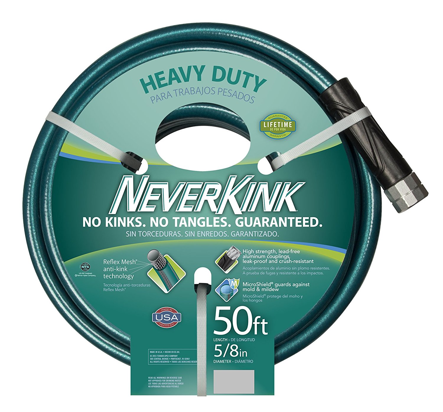 Neverkink 8615 50 5 8 Inch X 50 Foot Heavy Duty Garden Hose At Sutherlands