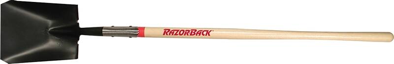 RAZOR-BACK 44124 48-Inch Square Point Transfer Shovel With Hardwood ...