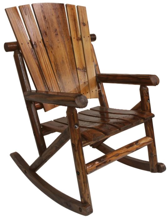 Leigh Country TX 93859 Wood Char-Log Single Rocker at Sutherlands