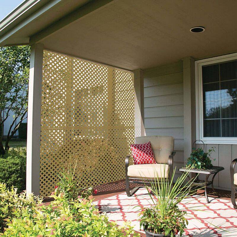 Barrette 73004027 4 X 8-Foot Better Than Treated Finish Classic Diamond ...