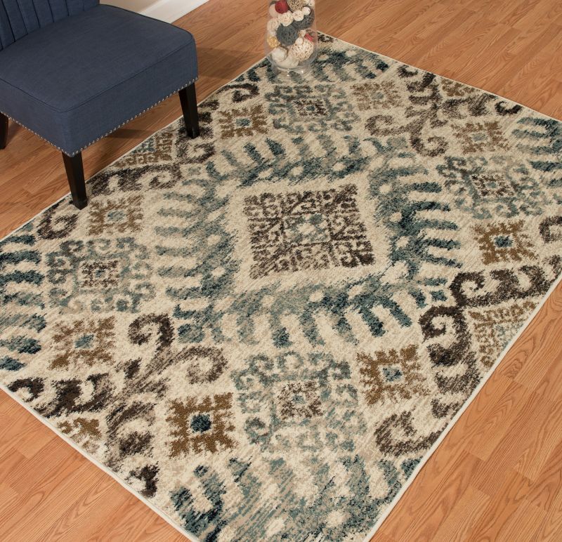 UW 3001 00260 5-Foot 3-Inch X 7-Foot 2-Inch Bridges Verrazano Blue Area ...