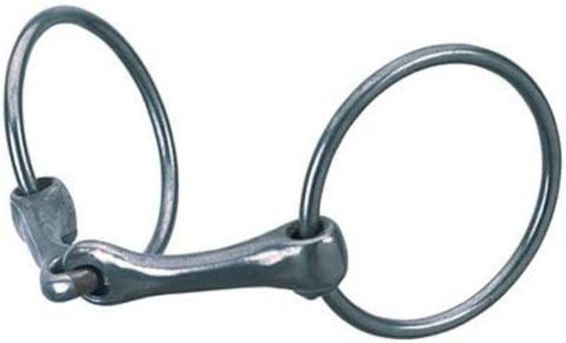 WEAVER CA-2281 5-Inch Mouth With 3-Inch Rings All Purpose Snaffle Bit ...
