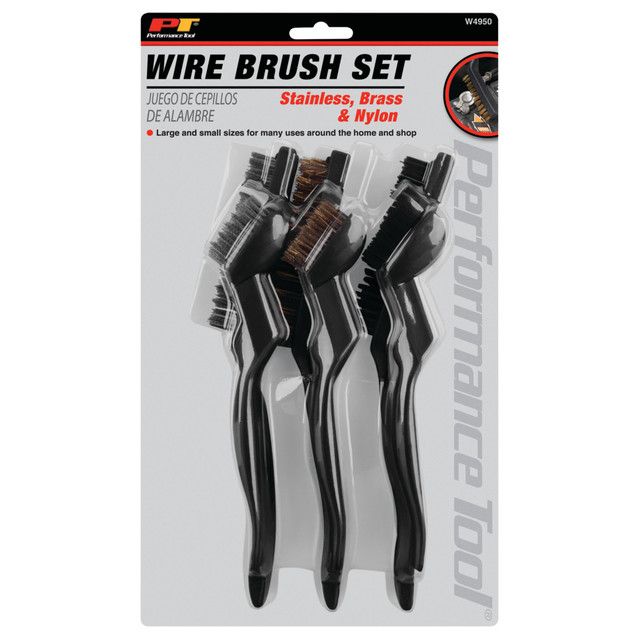 PT® Performance Tool W4950 Detailing Brush Set 6-Piece at Sutherlands