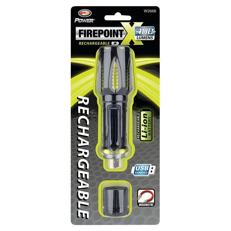 PT® Performance Tool W2668 400-Lumen Firepoint X Lithium-Ion Usb ...