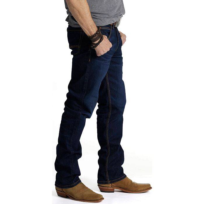 Justin JT-J11550 1879 Dark Wash Modern Slim Fit Low Rise Straight Leg ...