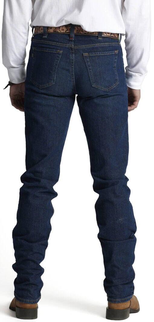 Justin JT-J21551 1879 Dark Wash Modern Slim Fit Low Rise Straight Leg ...