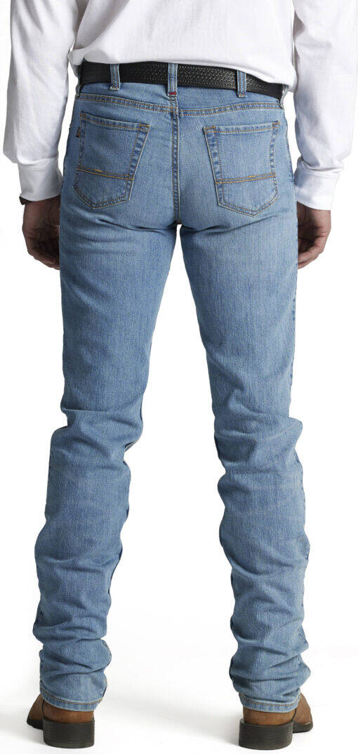 Justin JT-J21551 1879 Light Wash Modern Slim Fit Low Rise Straight Leg ...