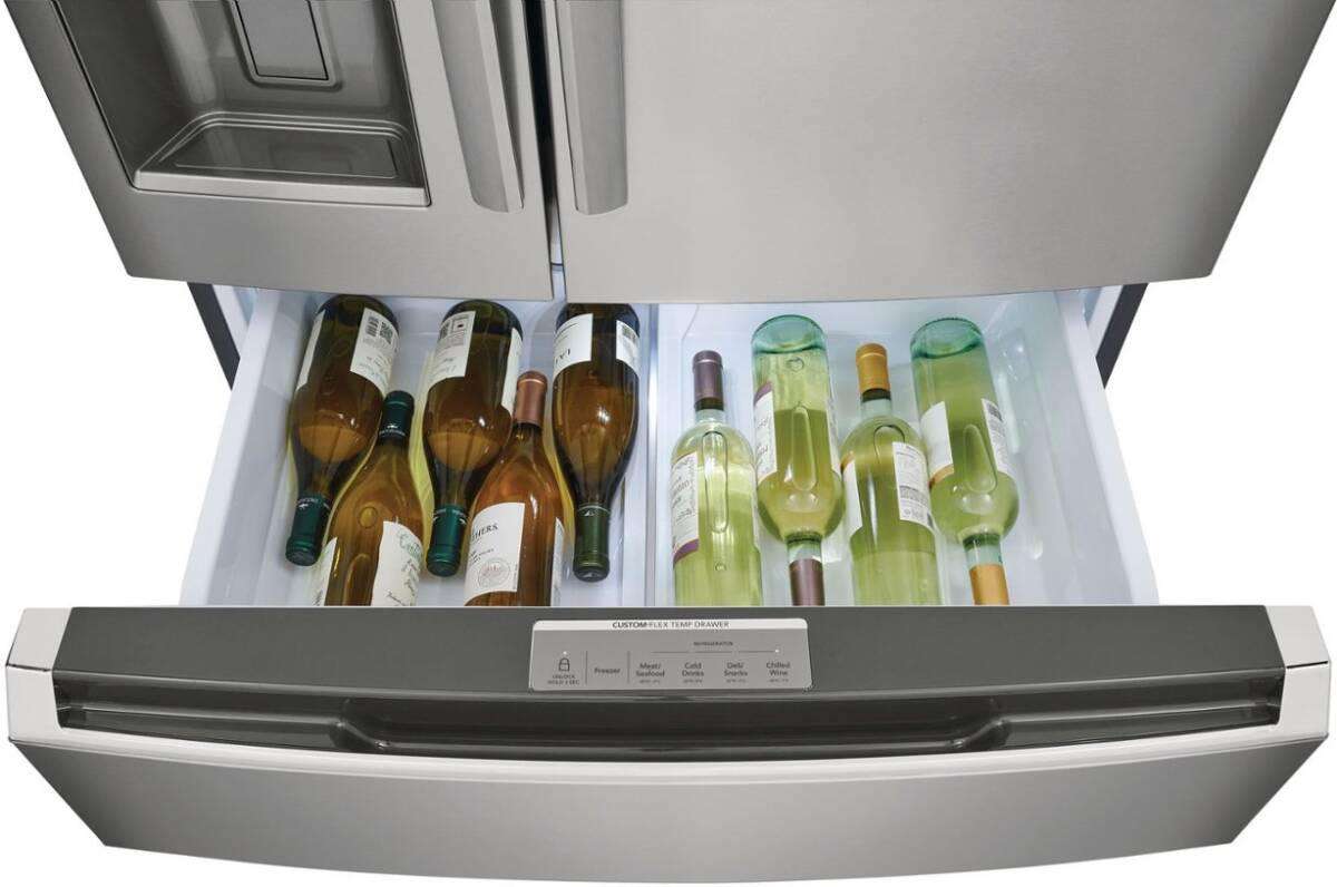 Frigidaire GRMC2273CF Gallery, 21.5 Cubic Foot, Counter-Depth. 4-Door ...