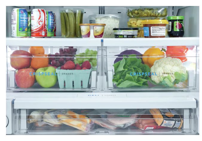 Frigidaire FRFS2823AW 27.8 Cu. Ft. White French Door Refrigerator at ...