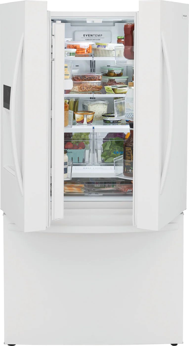 Frigidaire FRFS2823AW 27.8 Cu. Ft. White French Door Refrigerator at ...