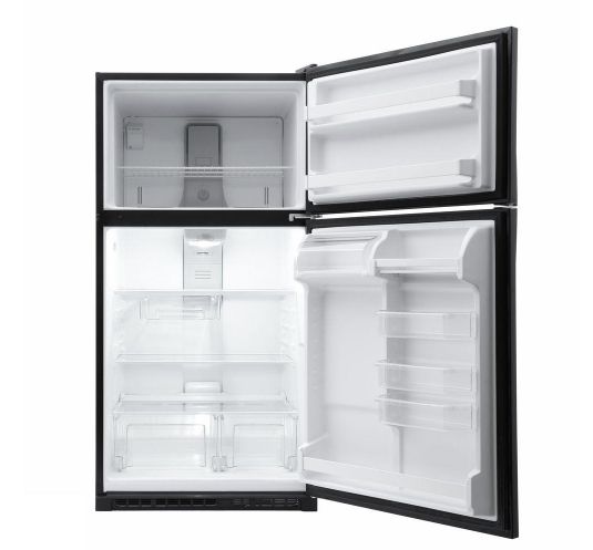 Whirlpool® WRT311FZDB 20.5 Cu. Ft. Black Top Freezer Refrigerator at ...
