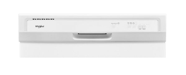 Whirlpool WDF330PAHW 24-Inch White Front Control Built In Dishwasher ...