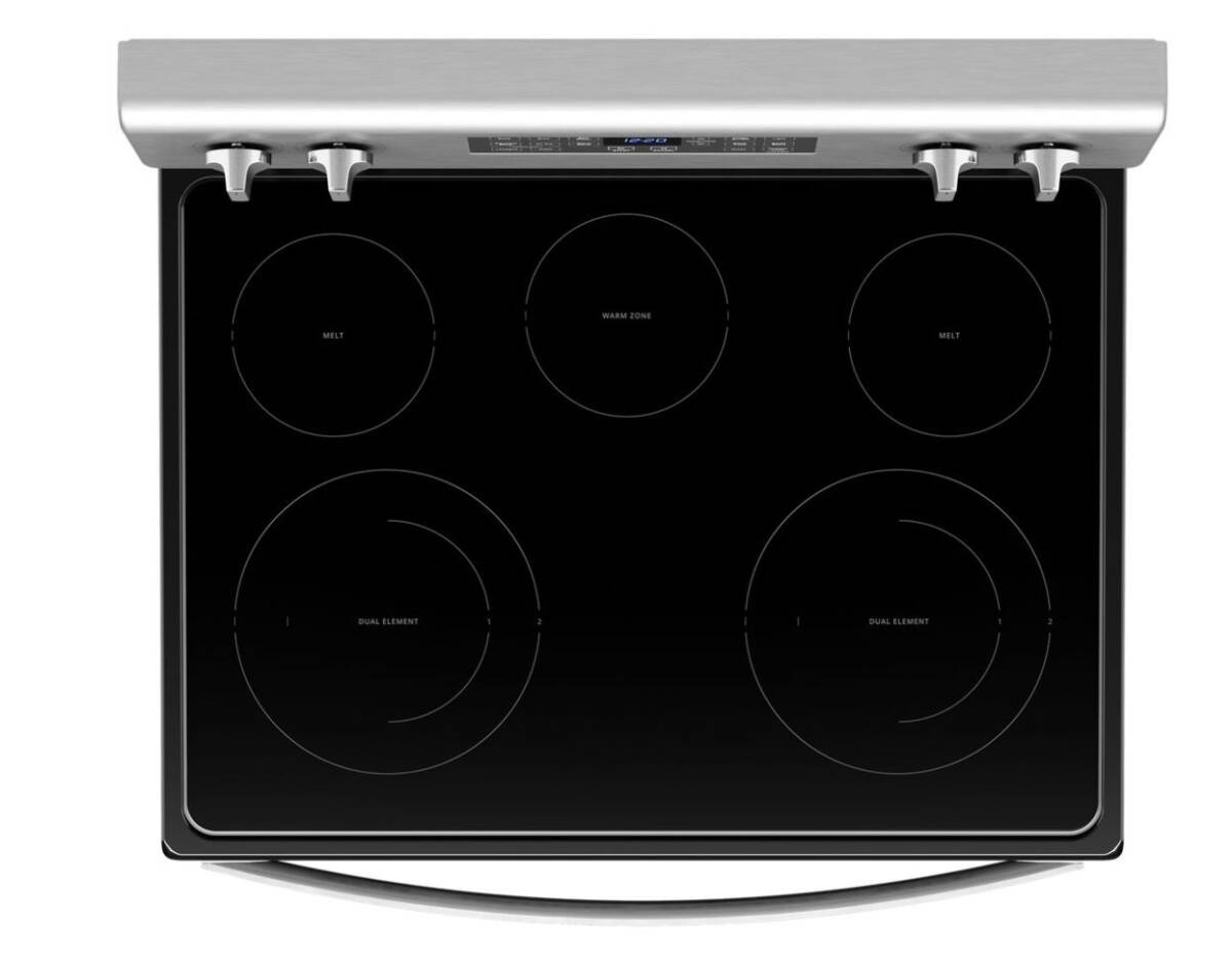 Whirlpool® WFE535S0LS 5.3 Cu. Ft. Stainless Steel Electric 5-In-1 Air ...