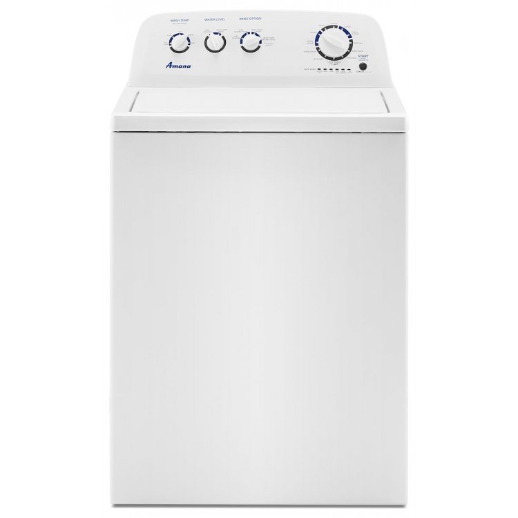 AMANA® NTW4519JW White, Large Capacity, Top Load Washing Machine With ...